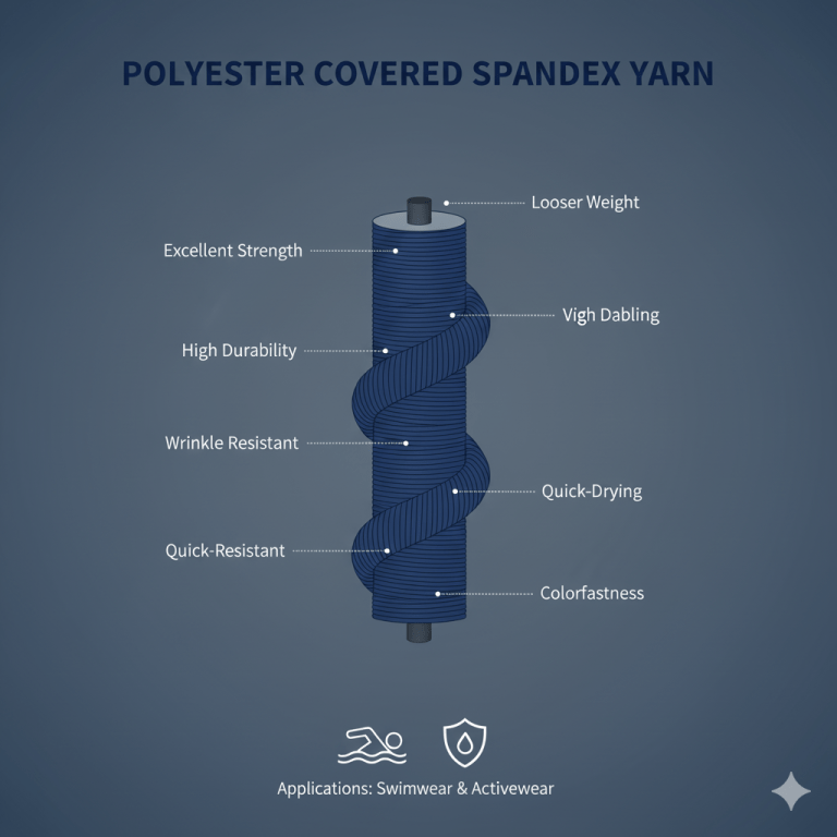 The Ultimate Guide to Covered Spandex Yarn Types and Applications