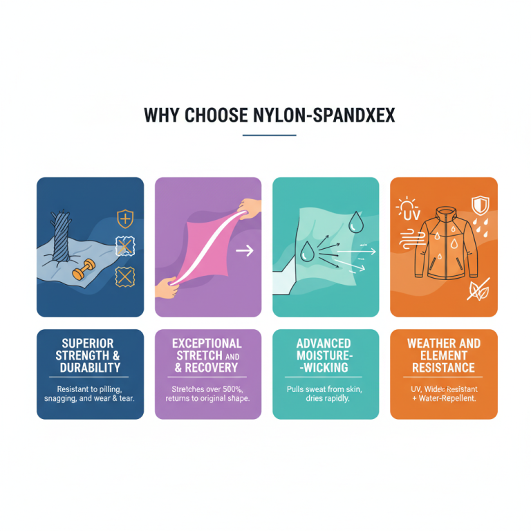 What is Nylon Spandex Fabric? A Guide to Choosing Between Nylon Spandex ...